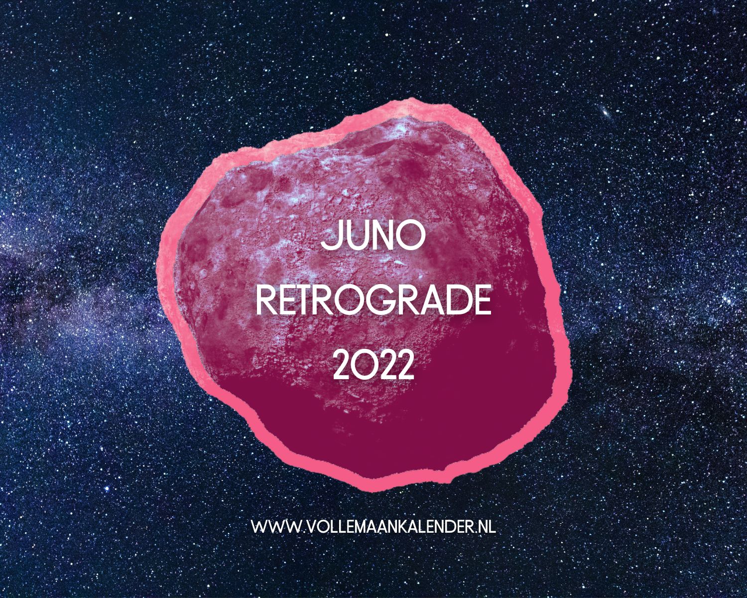 Juno retrograde in Vissen 2022 - VolleMaanKalender.nl
