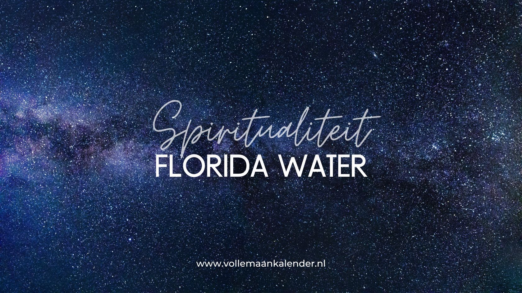 Wat is Florida Water en hoe gebruik je Florida Water ...