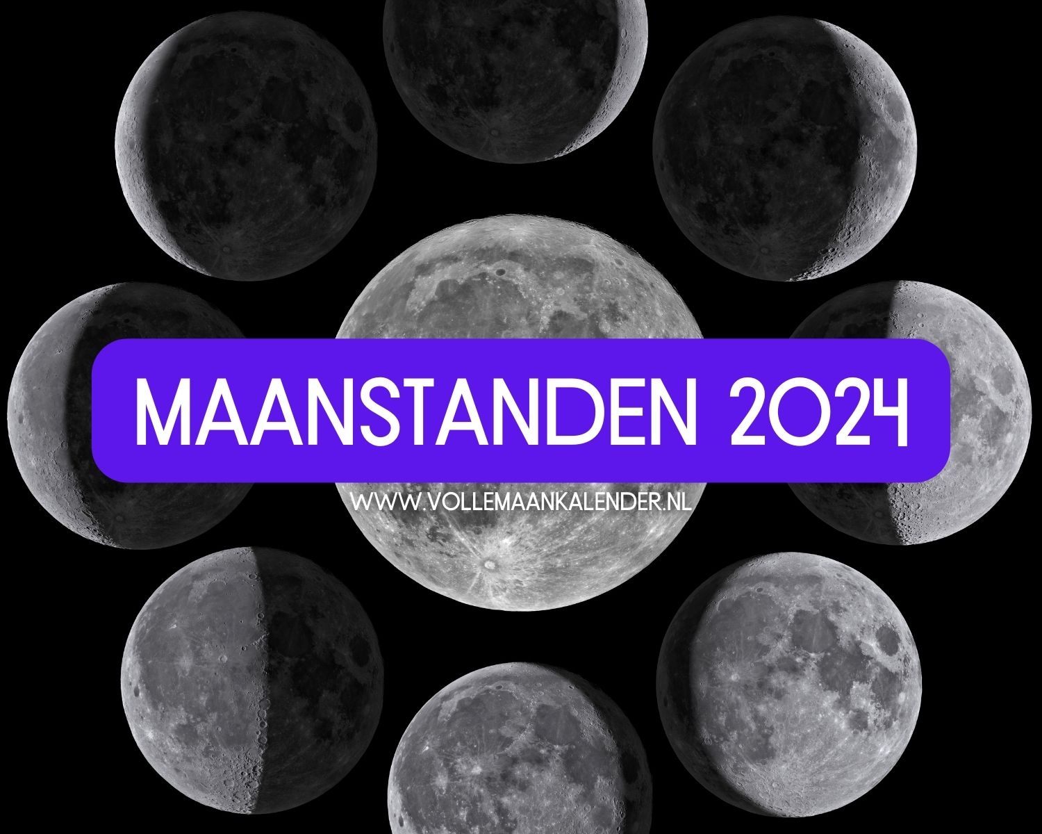 Maankalender 2024 - VolleMaanKalender.nl