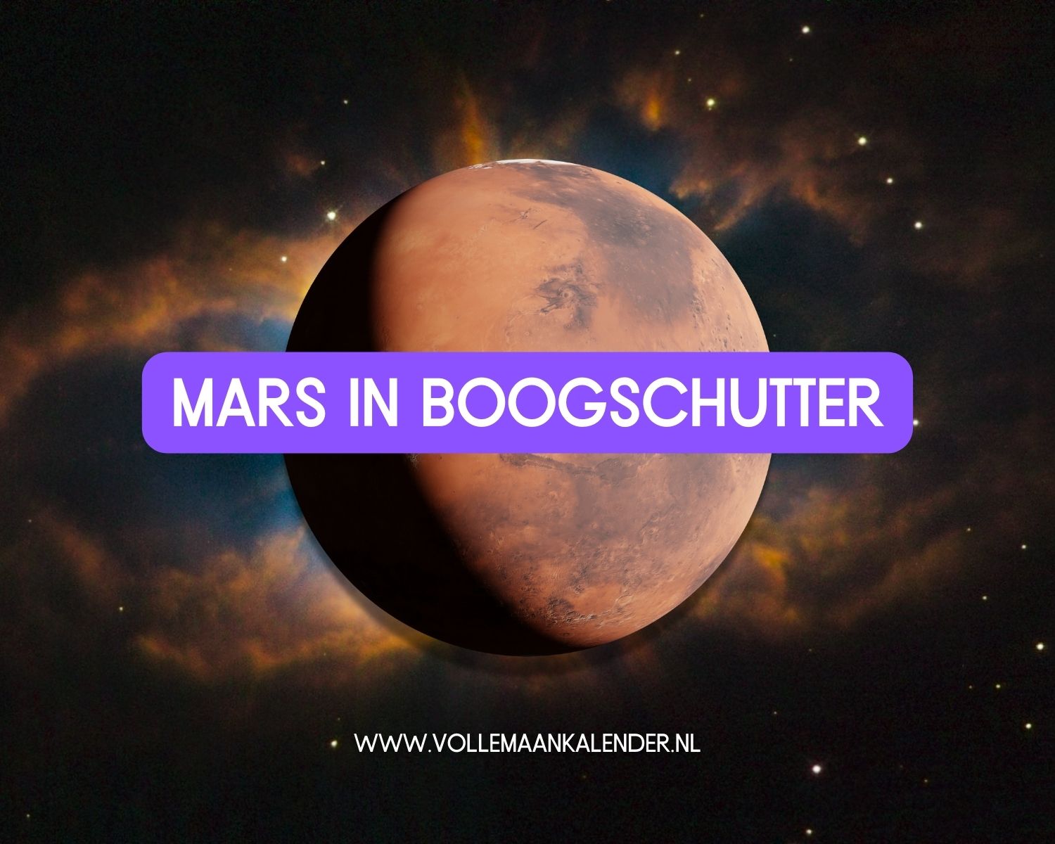 Mars in Boogschutter - VolleMaanKalender.nl