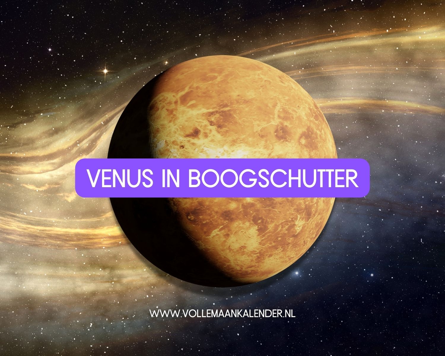 Venus in Boogschutter (Sagittarius) - VolleMaanKalender.nl