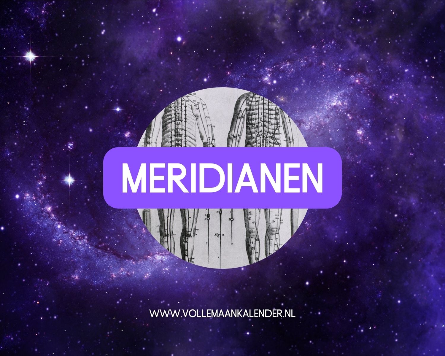 Wat zijn Meridianen? - VolleMaanKalender.nl