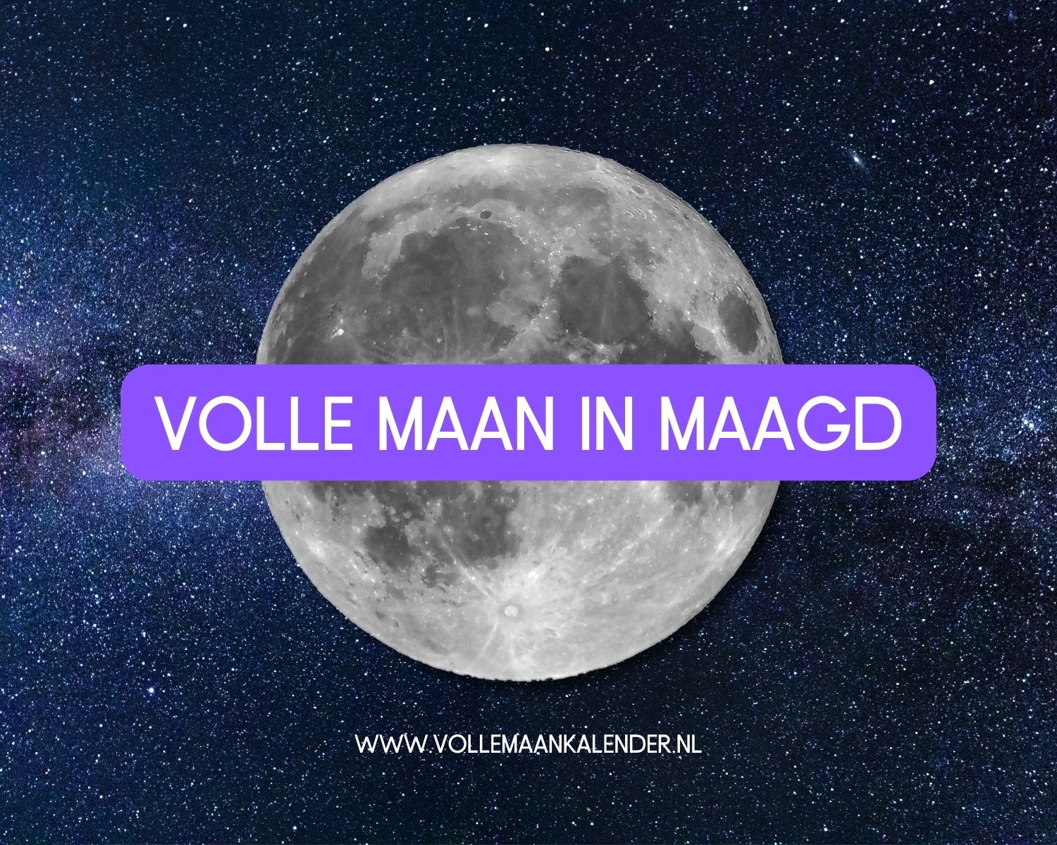 Volle maan in Maagd februari 2024 - VolleMaanKalender.nl