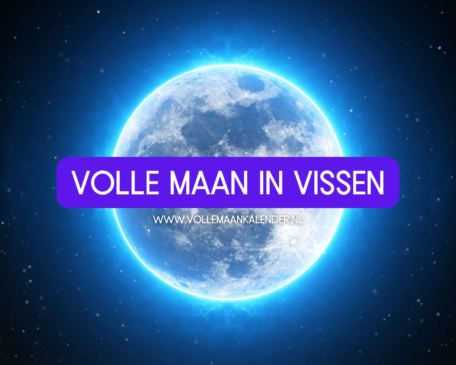 Volle supermaan in Vissen september 2024 - VolleMaanKalender.nl