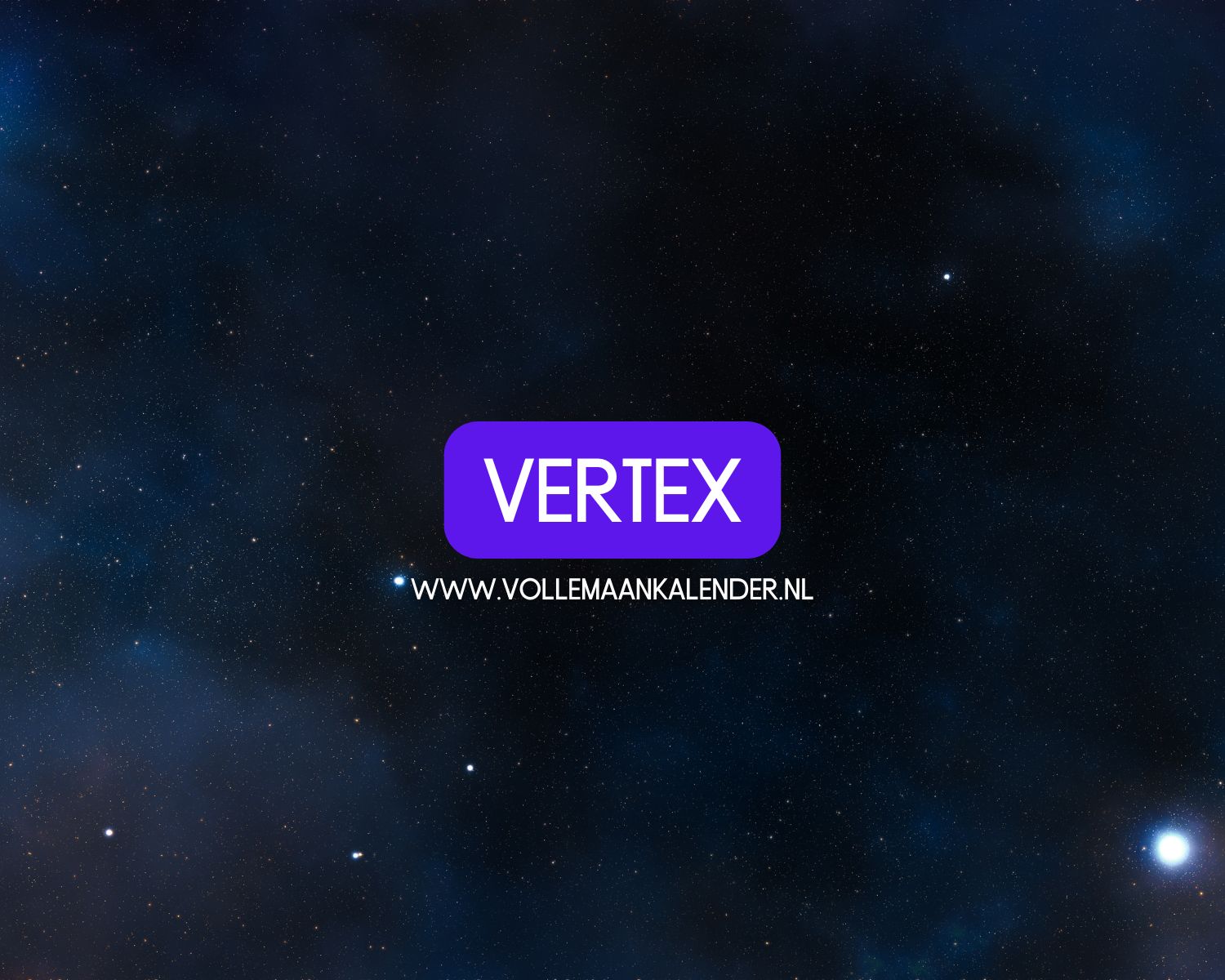 Wat is Vertex in astrologie? - VolleMaanKalender.nl